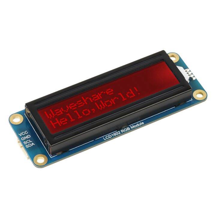 3.3V 5V LCD1602 RGB LCD Screen Display Module Kit for RPI Raspberry Pi ...