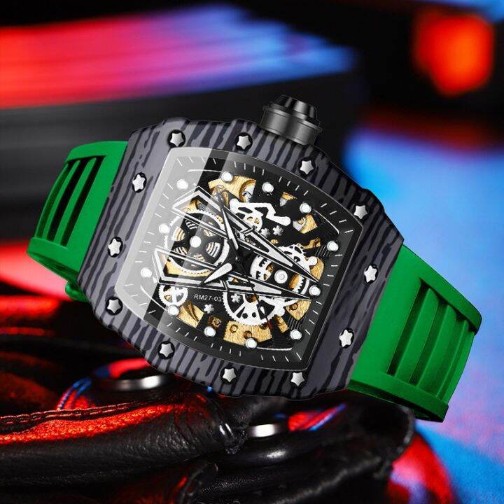 Richard Men's Watch Automatic Mechanical Hollow Simple Type | Lazada PH