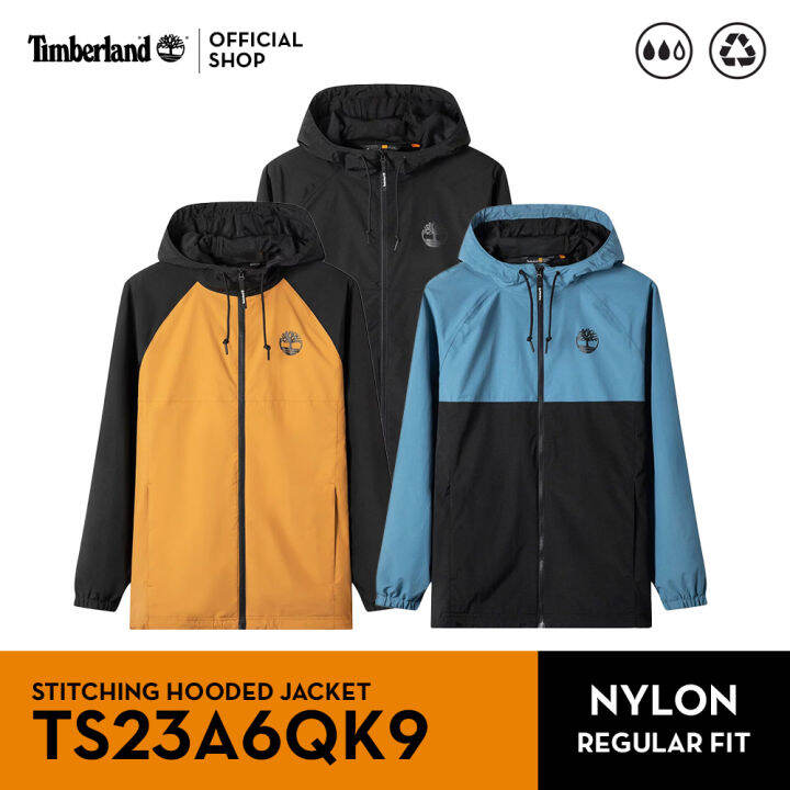 Timberland Men's Stitching Hooded Jacket แจ็คเก็ต (TS23A6QK9) | Lazada ...