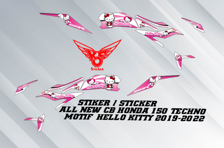 STRIPING STIKER CB150R STREETFIRE 2019-2022 HELLO KITTY | Lazada Indonesia