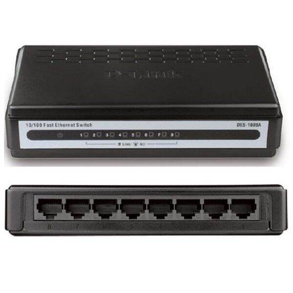 D-LINK Switch Hub 8 Port 10/100Mbps DES-1008A | Lazada.co.th
