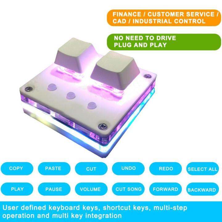 Mini Black 24 Key Mechanical Keyboard 2/5/9/16 Key Gaming Keyboard Sayo Device Shortcut ...