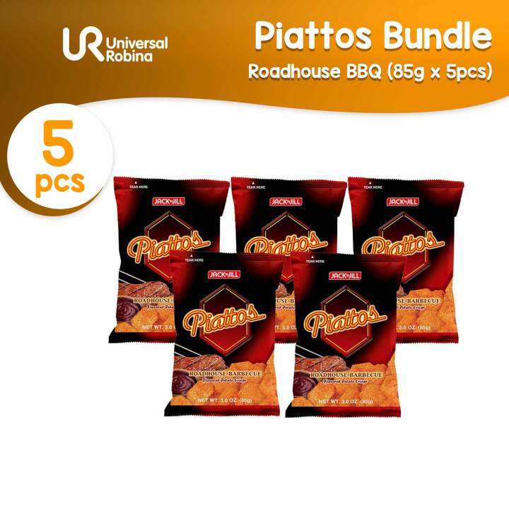 Piattos Roadhouse Bbq 85G (Buddy Size) 5 Packs | Lazada PH