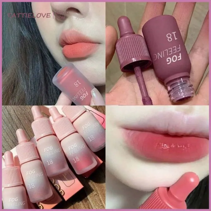 Tattielove KeKe Mood Color Makeup Baby Bottle Mist Face Lip Glaze Velvet Mist Face Matte ...