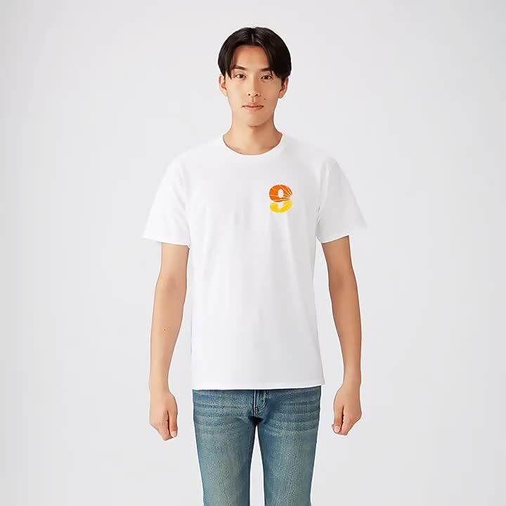 gildan กิลดัน 63000 สีล้วนผ้าฝ้ายเปล่า T เสื้อพิมพ์แบบกำหนดเอง LOGO เสื้อโฆษณาเสื้อวัฒนธรรม ...