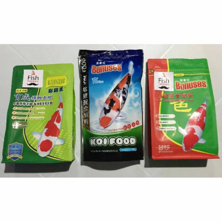 Koiking Growth 454g | Bonuses Growth Plus 480g | Bonuses Color Enhancing 500g | Lazada PH