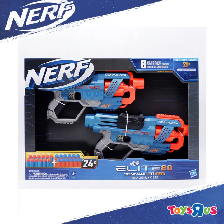 Nerf Elite 2.0 Commander RD-6 2-Pack | Lazada PH