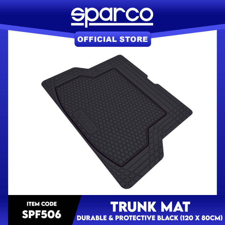 Sparco Trunk Mat SPF506 (Black) PVC 120 x 80cm | Lazada PH
