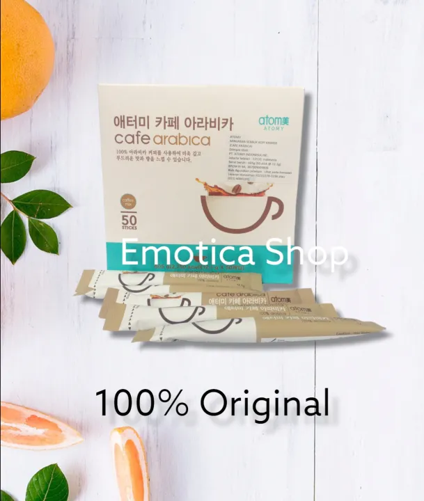 CAFE Arabica Atomy Coffee Arabica isi 50stick Original Korea | Lazada ...