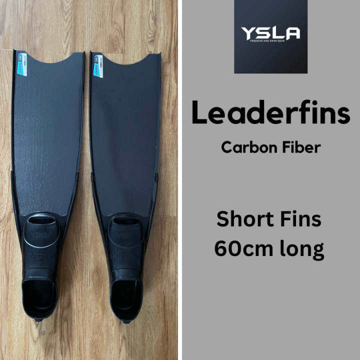 Leaderfins Short Carbon Fiber Freedive Diving Fins Flippers | Lazada PH