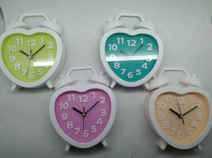 KES multi-purpose alarm clock cute heart shaped COD | Lazada PH