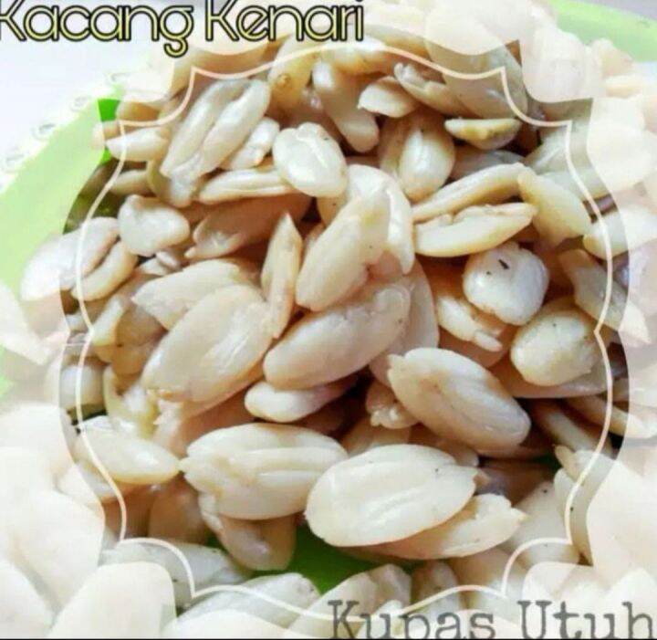 Kenari Kupas utuh repack 250gram | Lazada Indonesia
