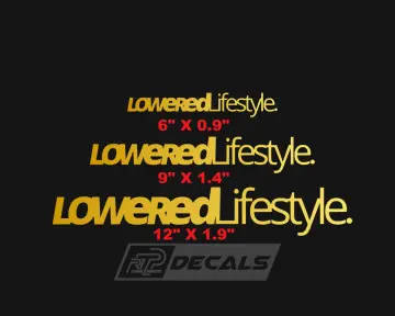 Lowered Lifestyle Banner