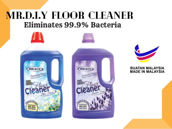 MR.DIY High Active Floor Cleaner Liquid with Blue Floral Scent ...