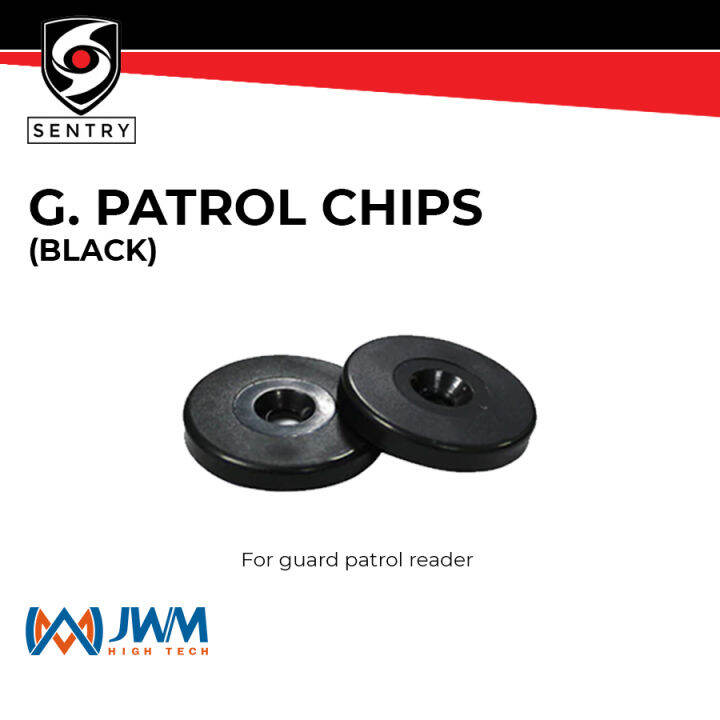 JWM G. PATROL CHIPS (BLACK) for Guard Patrol Reader | Lazada PH