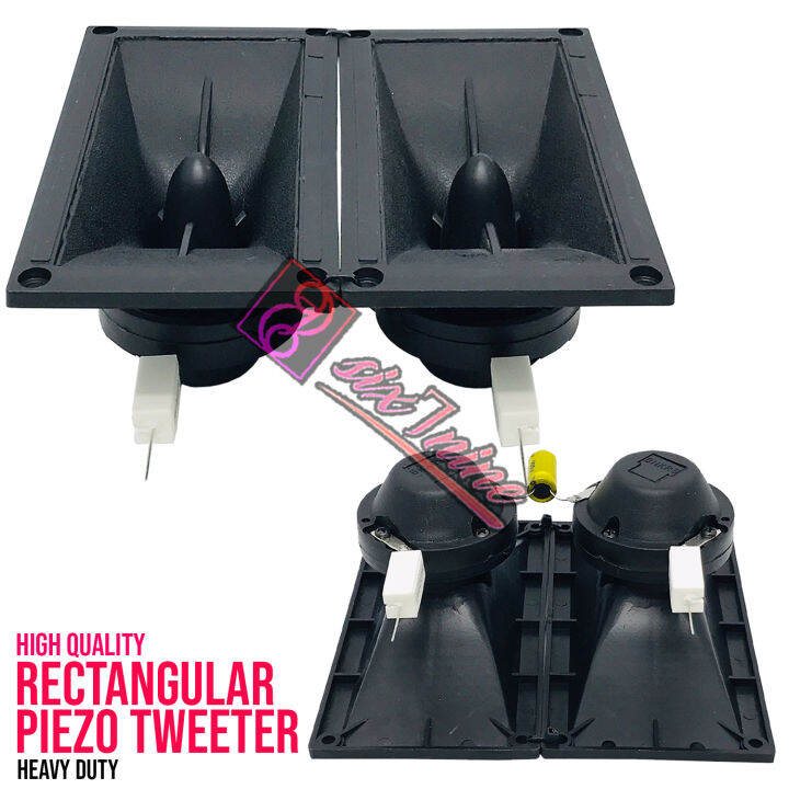 High Quality Rectangular Piezo Tweeter Without Grills Heavy Duty ...