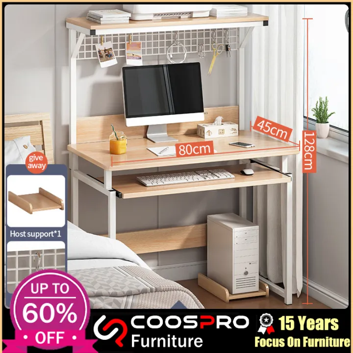 Coospro New Study Table Computer Desk Table Office Desk With keyboard ...