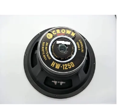 Crown HW-1250 12 inch 500 watts Woofer Speaker | Lazada PH