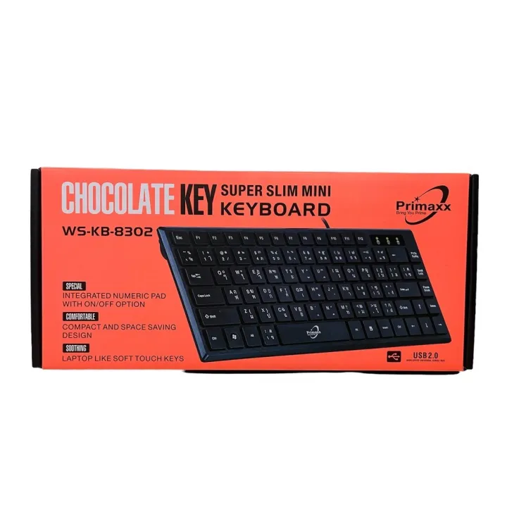 Keyboard Primax Mini WS-KB-8302 | Lazada.co.th