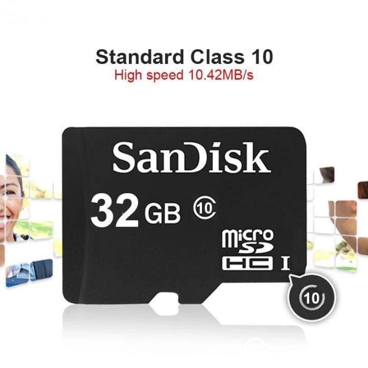 SanDisk micro-SD mobile phone memory card digital camera surveillance ...