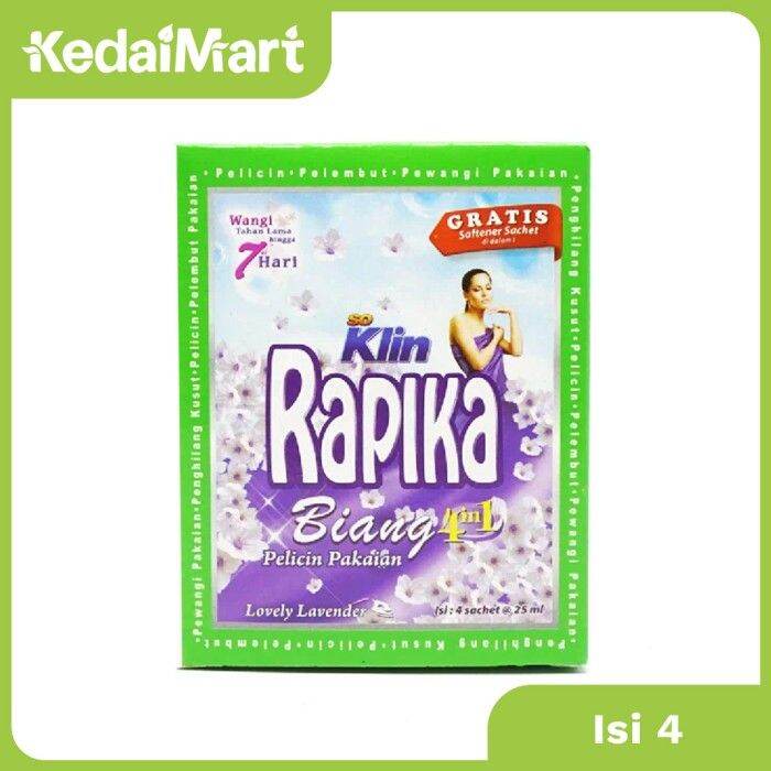 Rapika Biang 3In1 Ungu Box Isi 4 x 25 ml | Lazada Indonesia
