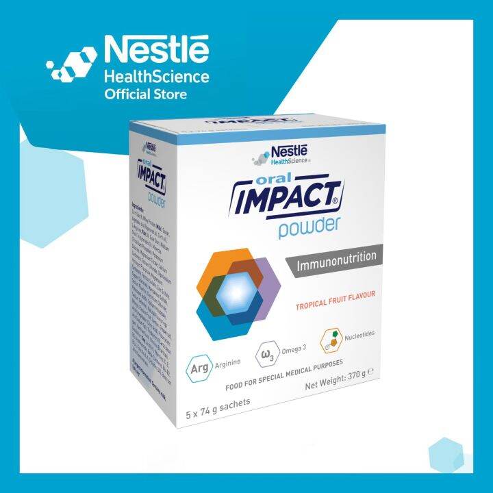 Nestle Oral Impact 5x74g | Lazada Singapore