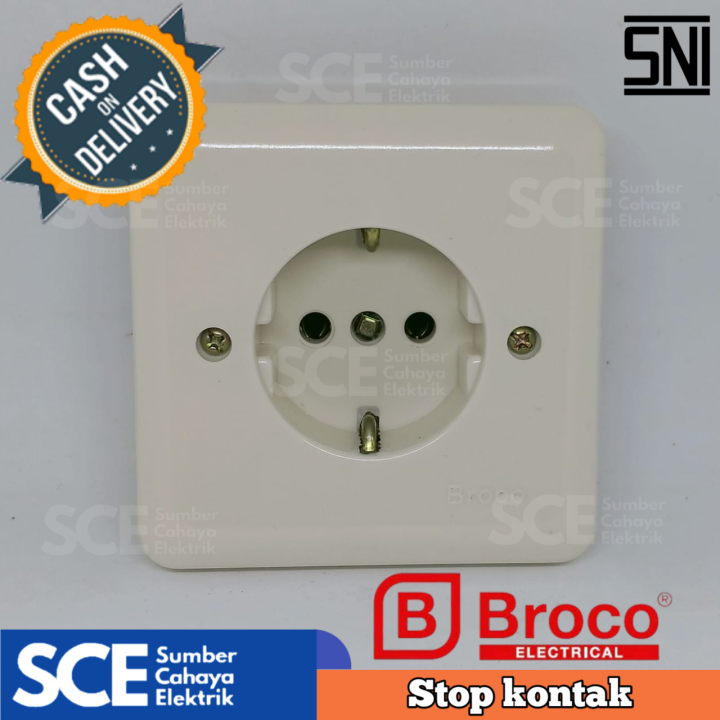 STOP KONTAK / COLOKAN LISTRIK BROCO 5511U INBOW | Lazada Indonesia