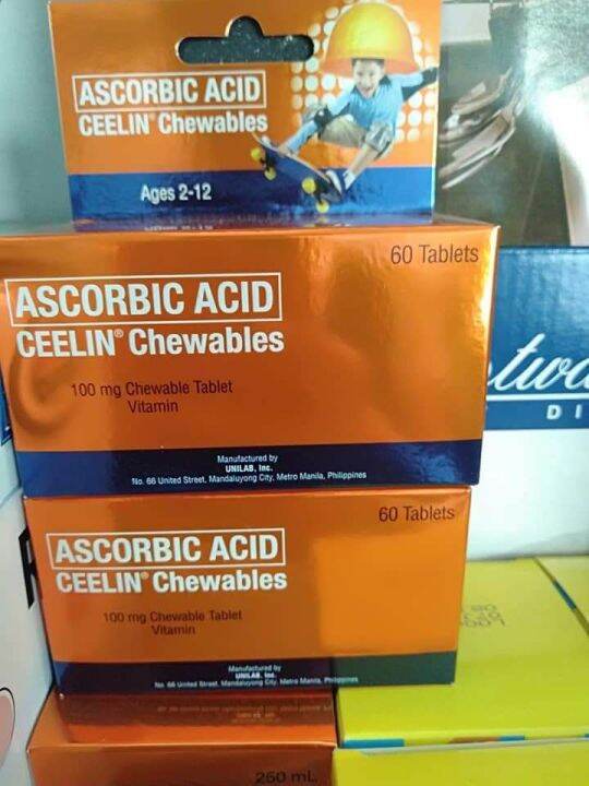 60 Tablets Ceelin Chewables for kids | Lazada PH