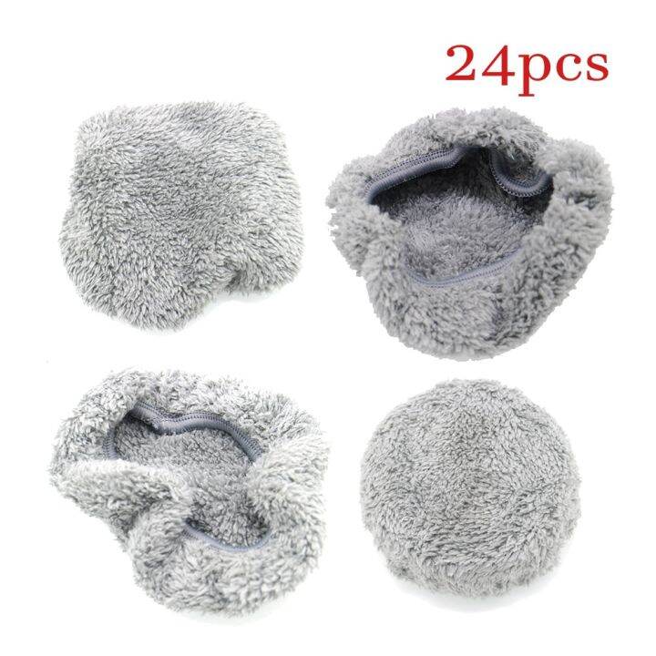 24ชิ้น/ล็อตตัวซับน้ำที่เปียกเครื่องดูดฝุ่นหุ่นยนต์สำหรับ Hobot 168 188 ...