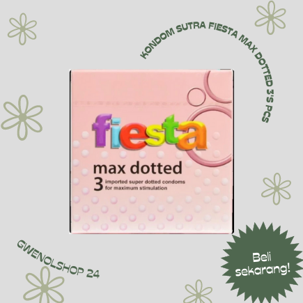 KONDOM SUTRA FIESTA MAX DOTTED 3'S PCS | Lazada Indonesia