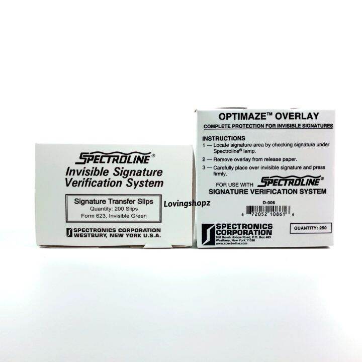 Spectroline Overlay Signature per set | Lazada Indonesia