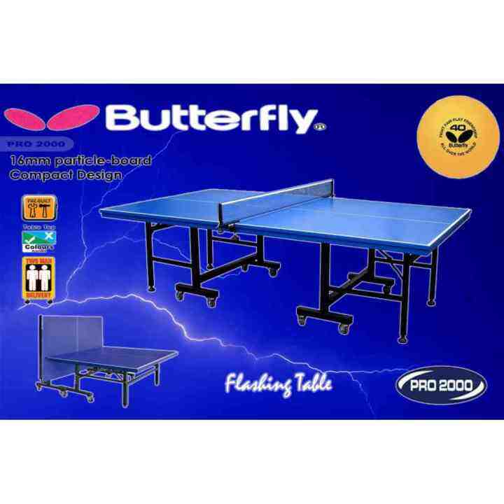 Meja pingpong butterfly lengkap komplit | Lazada Indonesia