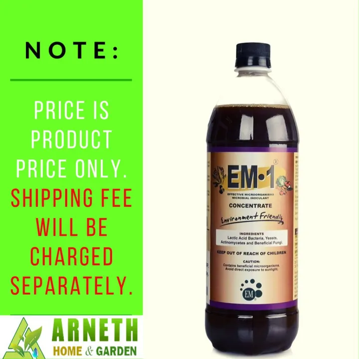EM1 MICROBIAL CONCENTRATE 1 LITER durable | Lazada PH