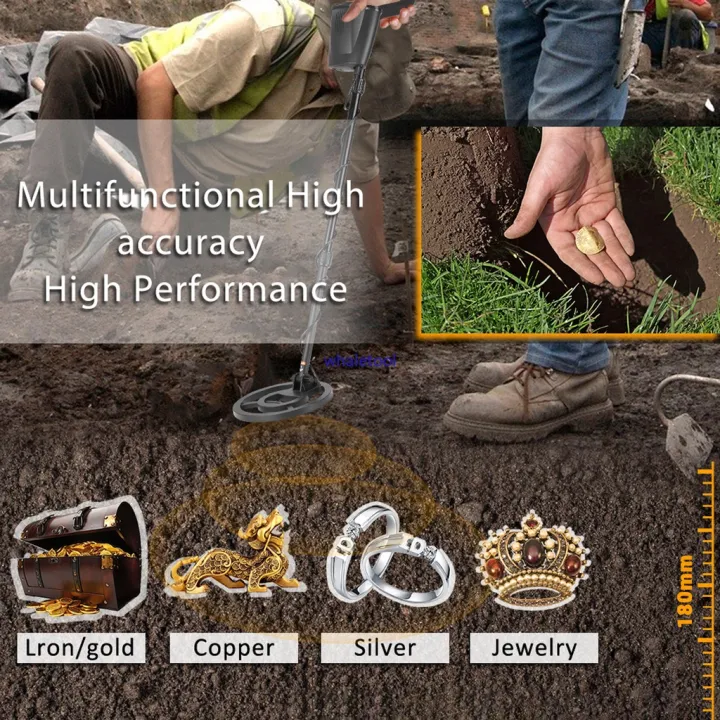 [COD]Gold Detectors GT6100 Treasure Hunter Detector Circuit Metales ...