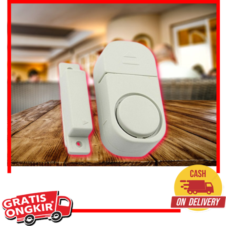 ANTI MALING Alarm Pintu dan Jendela Rumah Sensor Gerak Otomatis Suara ...
