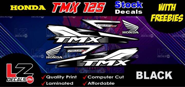 Honda TMX 125 Stock Decals/ Stickers with Freebies | Lazada PH