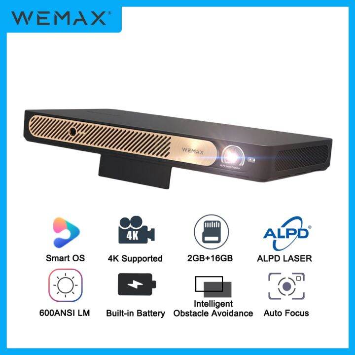 WEMAX Go Advanced Smart ALPD Laser Projector 1080P 4K Mini Portable 600 ...