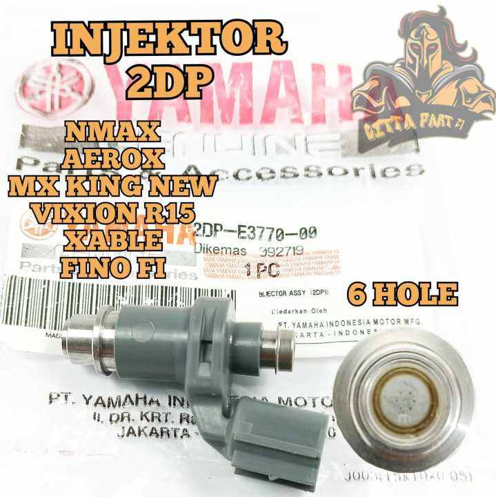 INJEKTOR YAMAHA 2DP 6 HOLE { 6 LUBANG } KUALITAS ASLI ORIGINAL YAMAHA ...