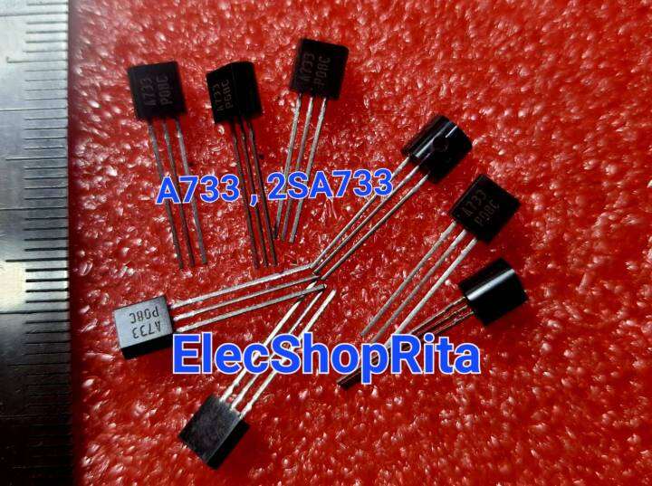 A733 ,2SA733 TO-92 Transistor PNP (NEC) สินค้าใหม่ (ราคาแพ็ค 3ตัว ...