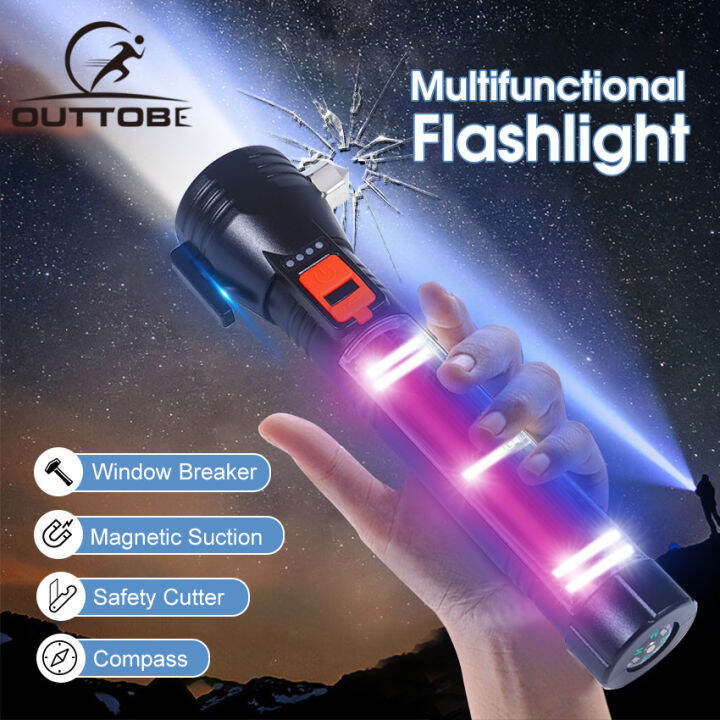 Outtobe Flashlight Multifunctional Flashlight Super Bright Flashlight ... Outtobe Flashlight Multifunctional Flashlight Super Bright Flashlight ...