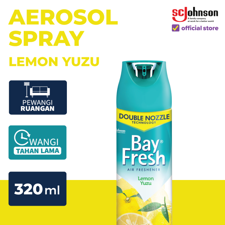 Bayfresh Aerosol Pengharum Ruangan - Lemon 320mL [KHUSUS PULAU JAWA ...
