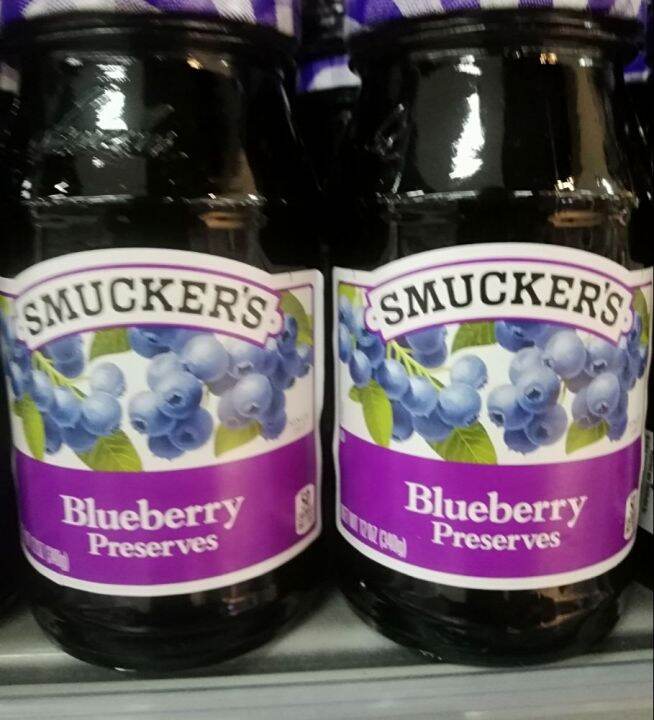 SMUCKER'S BLUEBERRY JAM PRESERVED 340ml , natural fruit spread, | Lazada PH