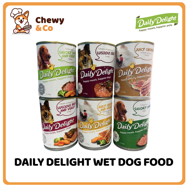 Daily Delight Canned Wet Dog Food 375g | Lazada PH