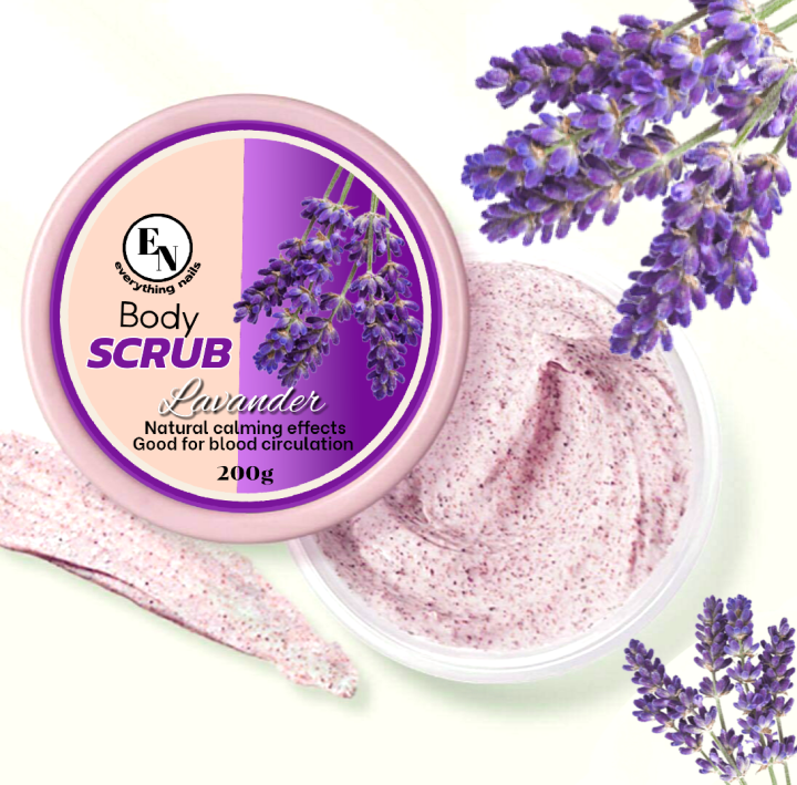 BODY SCRUB WHITENING -LAVANDER (200g) | Lazada PH