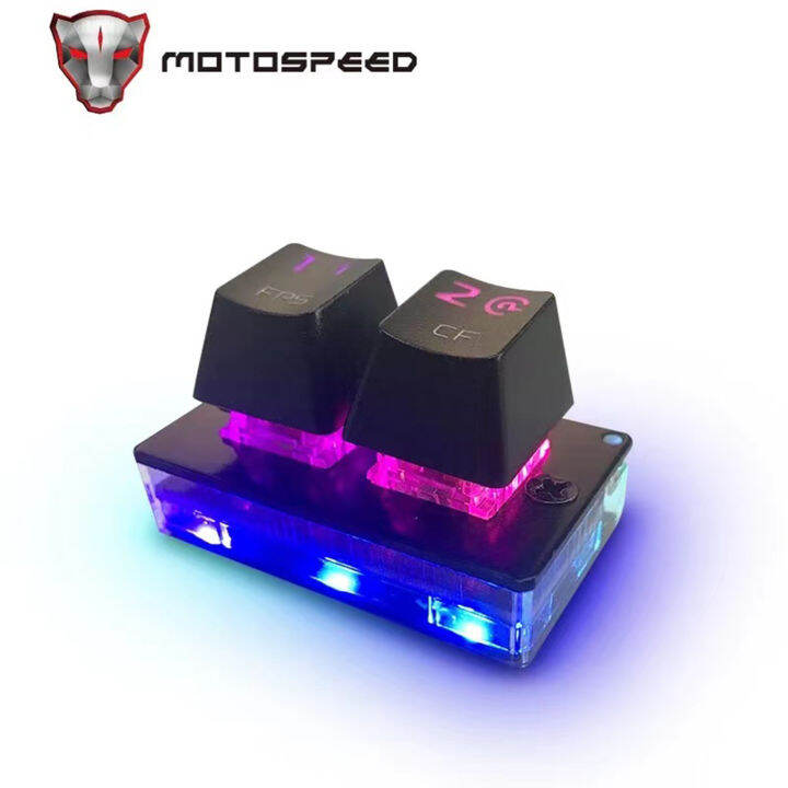OSU 2 Keys Macro Programming Keyboard Type-C RGB Backlight Gaming Mini Keypad | Lazada PH