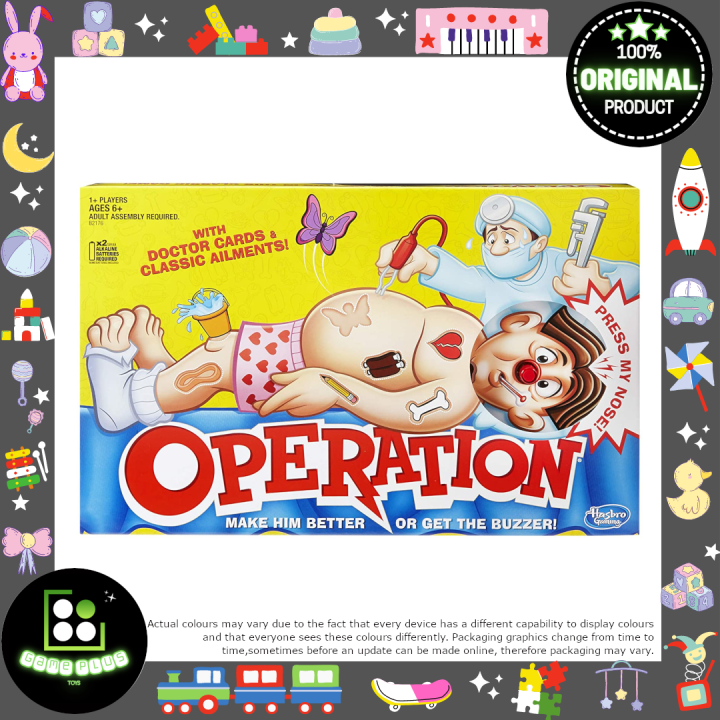 Hasbro Classic Operation Game | Lazada