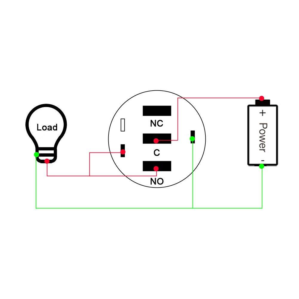 【CW】 16mm 15A ON-OFF Slide Power High Current Metal Toggle Switch ...
