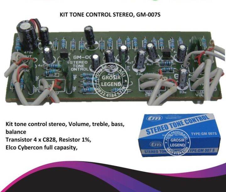 Kit tone control stereo GM 007S | Lazada Indonesia