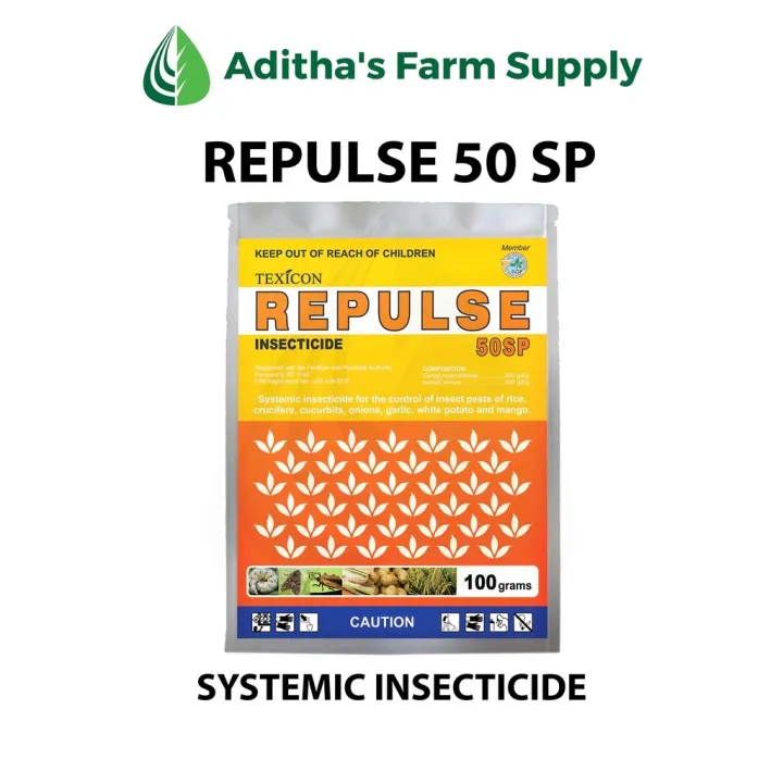 Repulse 50SP Insecticide (500 gKg Cartap hydrochloride) 100 grams ...