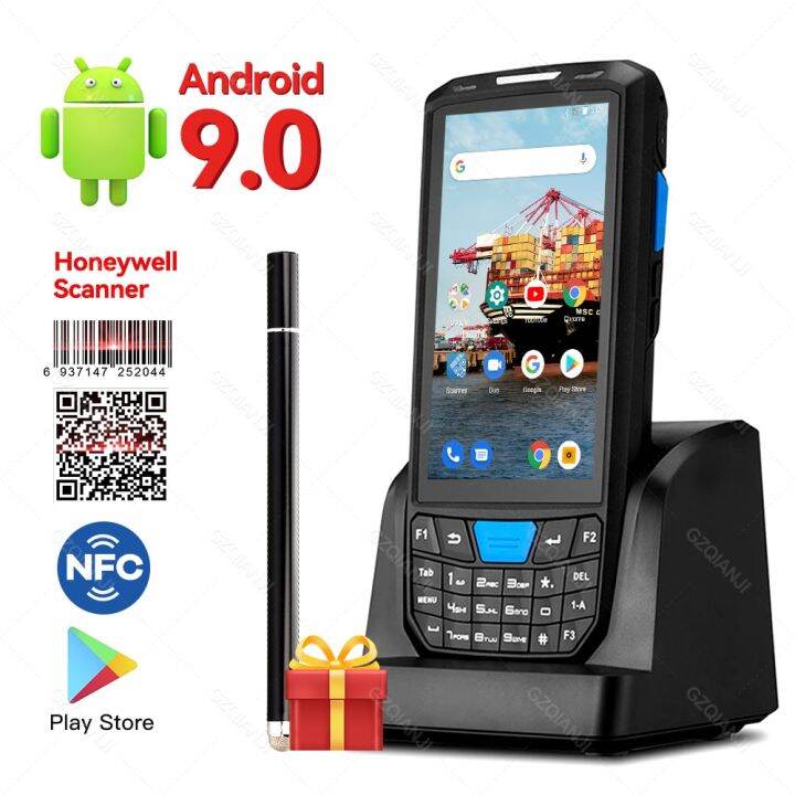 Pda Android Handheld Terminal Honeywell Barcode Scanner 1d Laser 2d Qr Portable Data Collector